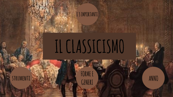 IL CLASSICISMO by alessia tancau on Prezi