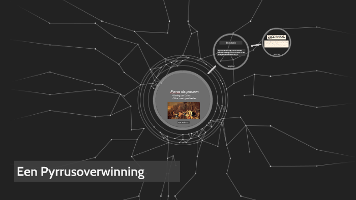 Een Pyrrusoverwinning by Robrecht De Baere on Prezi