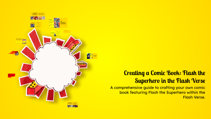 Creating a Comic Book: Flash the Superhero in the Flash Verse by ...
