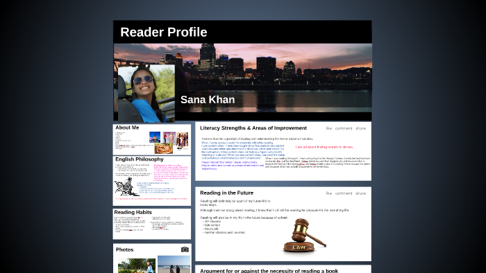 Sana Khan Reader Profile by Katy Perry on Prezi