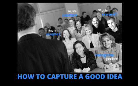 How to Capture A Good Idea: CEO Council Presentation by Michelle Ellia ...