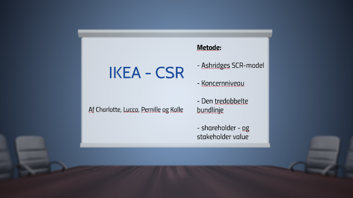 IKEA - CSR by Kalle Nielsen on Prezi