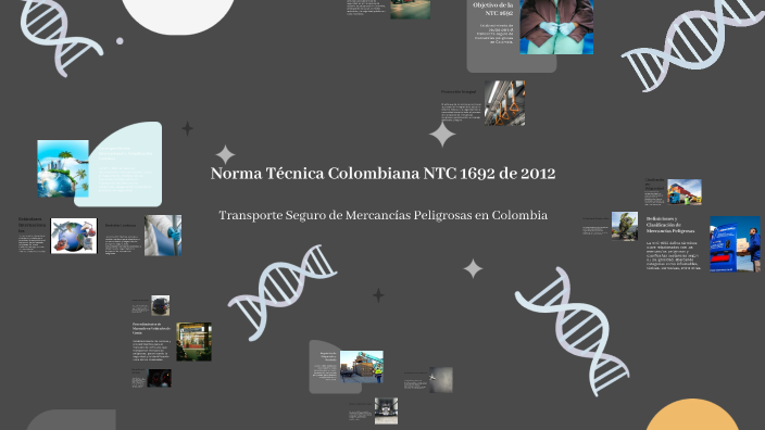 Norma Técnica Colombiana NTC 1692 de 2012 by Leiner Rico on Prezi