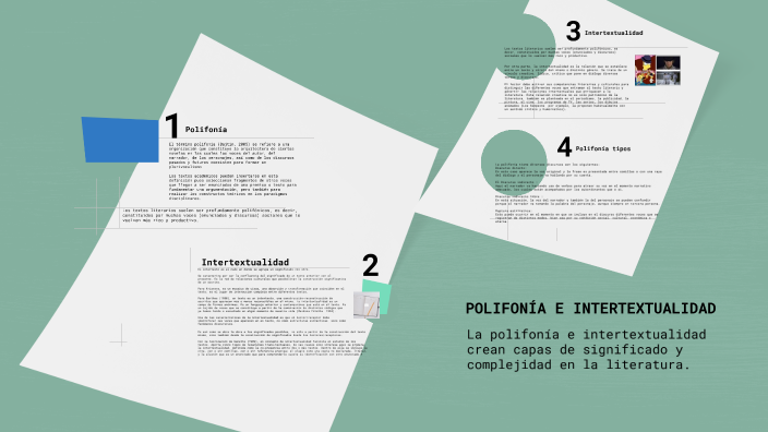 POLIFONÍA E INTERTEXTUALIDAD by on Prezi