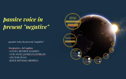 passive voice in present "negative" by daniel hardy on Prezi