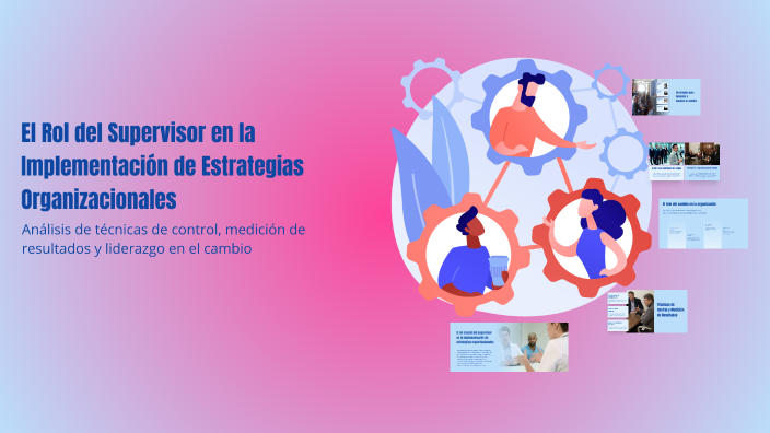 El Rol del Supervisor en la Implementación de Estrategias ...
