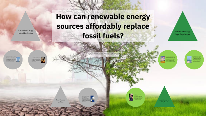 How can renewable energy sources affordably replace fossil fuels? by ...