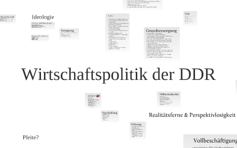 Wirtschaftspolitik der DDR by Dennis König on Prezi