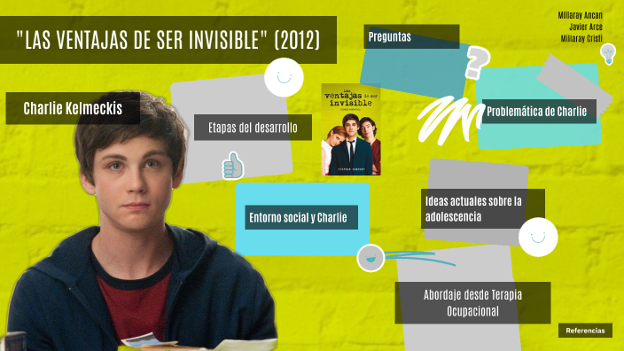 las ventajas de ser invisible by Millaray Belén Cristi on Prezi