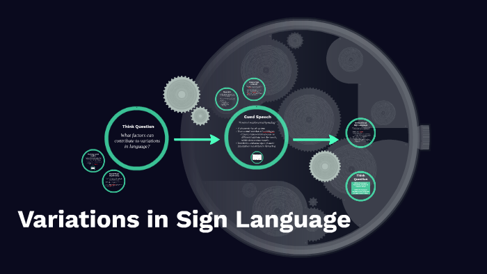 Variations in Sign Language by Jessica Frank on Prezi