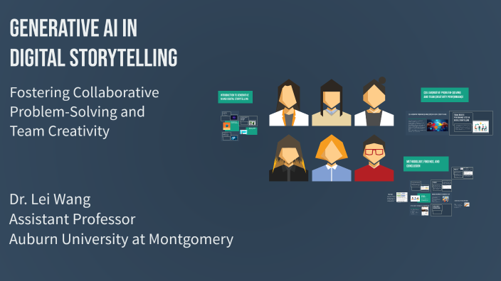 Generative AI in Digital Storytelling by Lei Wang on Prezi
