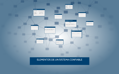 ELEMENTOS DE UN SISTEMA CONFIABLE by adrian enriquez on Prezi