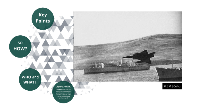 'Deception is a part of warfare'. With limited UK GBAD assests how best ...