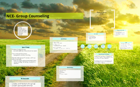 NCE- Group Counseling by Fawn Hudson