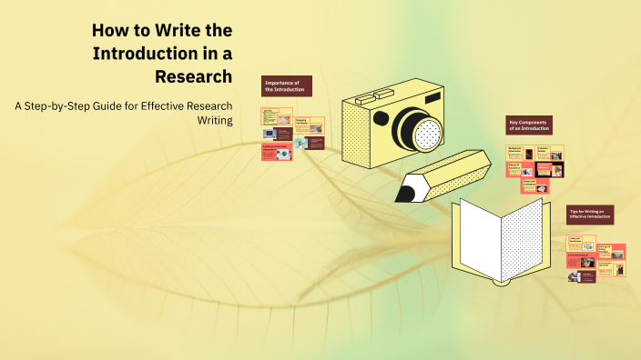 How to Write the Introduction in a Research by Rozalina Ahmadyar on Prezi