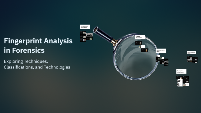 Fingerprint Analysis in Forensics by Matthew Mckay on Prezi