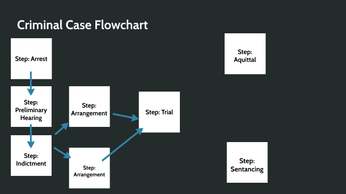 Criminal case flowchart by Marisa Gonzalez on Prezi