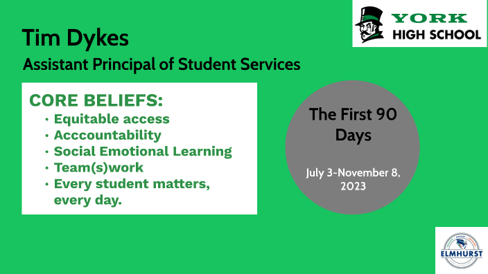 Tim Dykes-York Assistant Principal of Student Services by Tim Ryan on Prezi