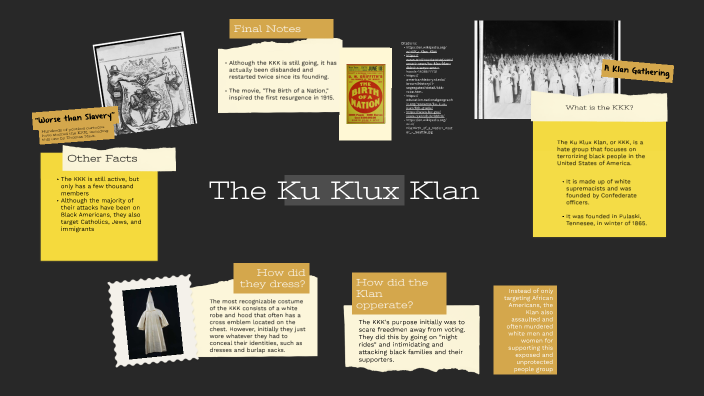 KKK Prezi Assignment by Isabelle McGreger on Prezi