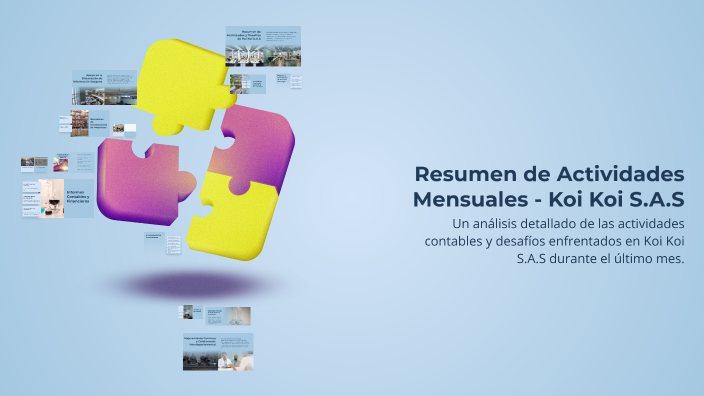 Resumen de Actividades Mensuales - Koi Koi S.A.S by LIAN DELGADO on Prezi