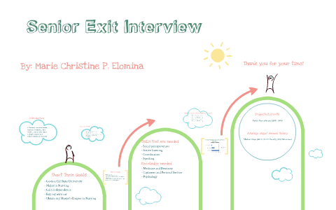Senior Exit Interview by Christine Elomina on Prezi