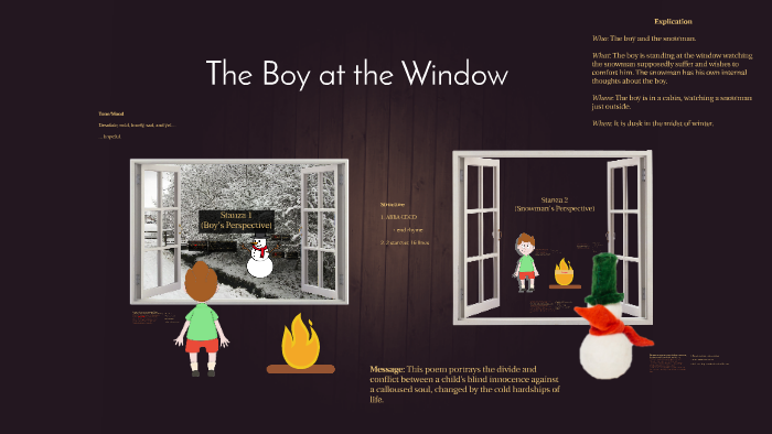 The Boy at the Window by Jackie Ni on Prezi