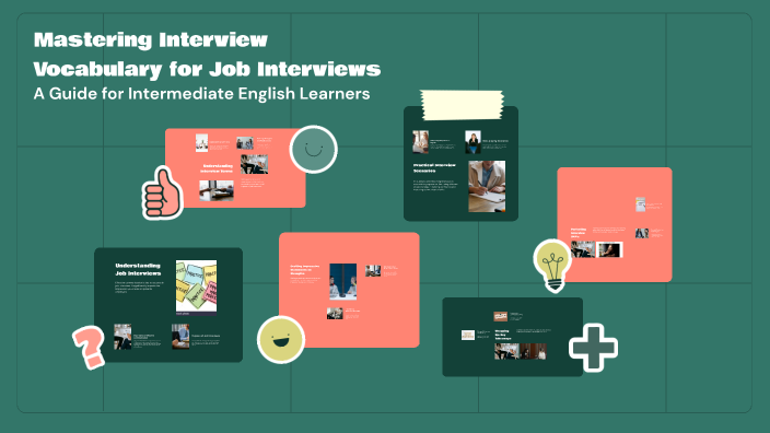 Mastering Interview Vocabulary for Job Interviews by Alicia Howells on ...