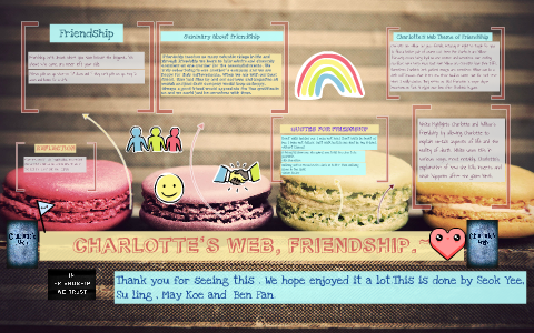 CHARLOTTE'S WEB, FRIENDSHIP.~ by fan ben on Prezi