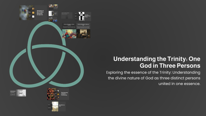 Understanding the Trinity: One God in Three Persons by Noeme Ferro on Prezi