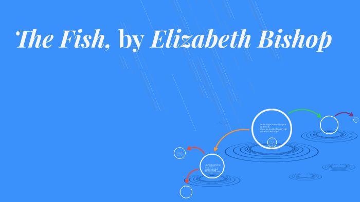 The Fish, by Elizabeth Bishop by Lily Kilpatrick on Prezi