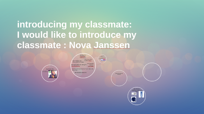 introducing my classmate by noa joesri on Prezi