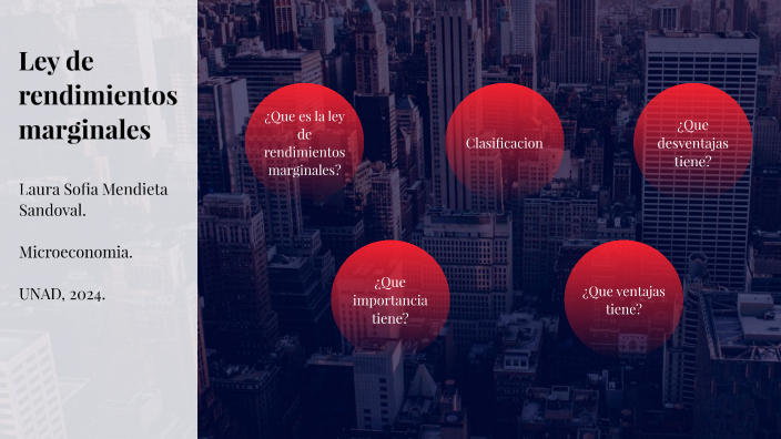 Ley de rendimientos marginales by Laura Sofia Mendieta Sandoval on Prezi