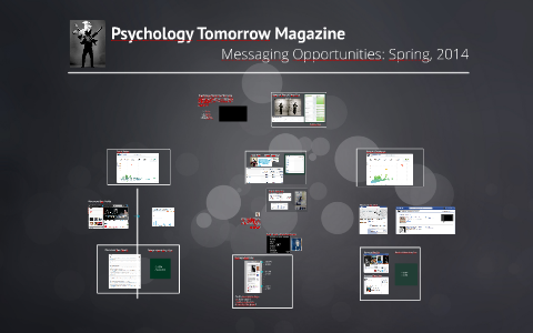 Psychology Tomorrow Magazine: Messaging Opportunities by Psychology ...