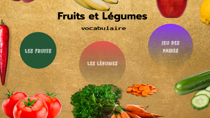 Fruits et Légumes (vocabulaire) by Achille Vasileiou on Prezi
