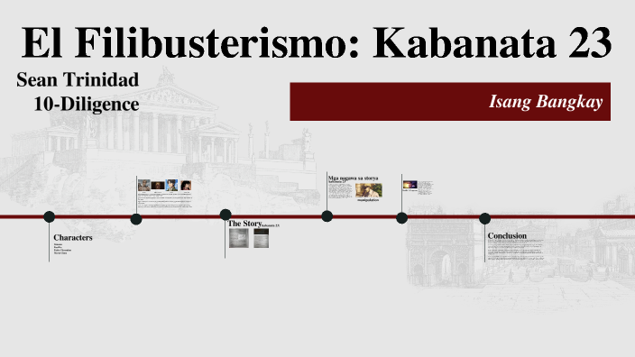 El Filibusterismo: Kabanata 23 by kendu on Prezi
