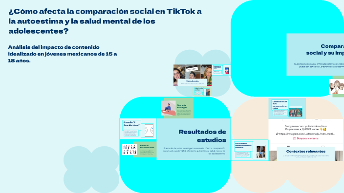 ¿Cómo afecta la comparación social en TikTok a la autoestima y la salud ...