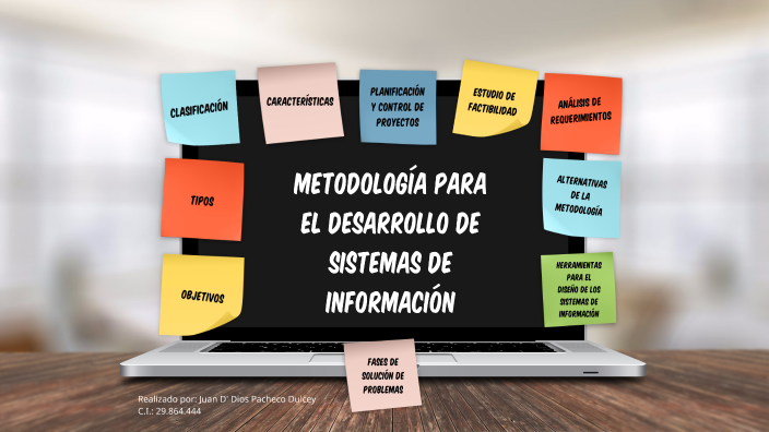 Metodología para el Desarrollo de Sistemas de Información by Juan ...