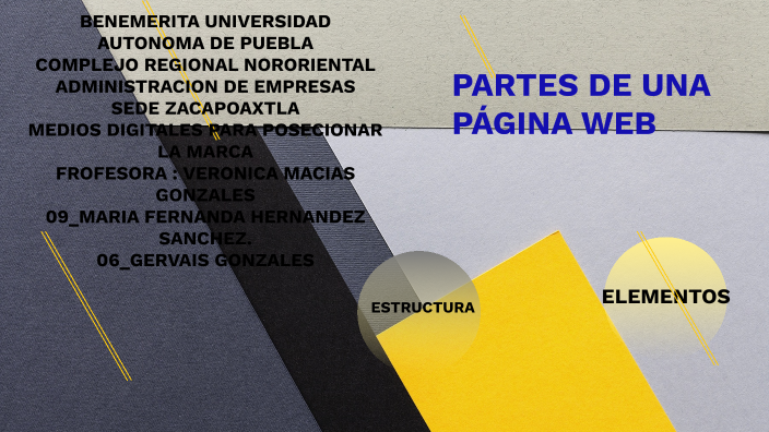 PARTES DE UNA PÁGINA WEB by Fernanda Hernandez on Prezi