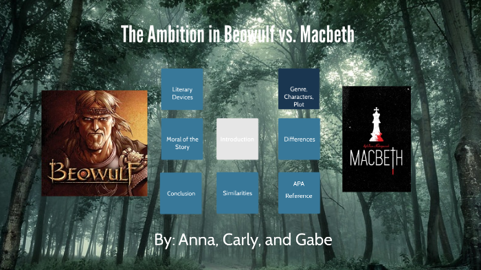Macbeth vs. Beowulf by Anna Webber on Prezi