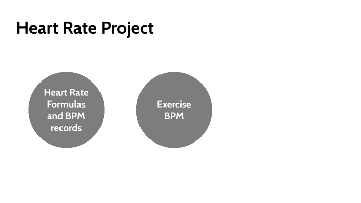 Heart Rate Project by Rodney Reid on Prezi