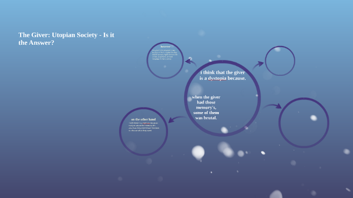 The Giver: Utopian Society - Is it the Answer? by nevon phillip on Prezi