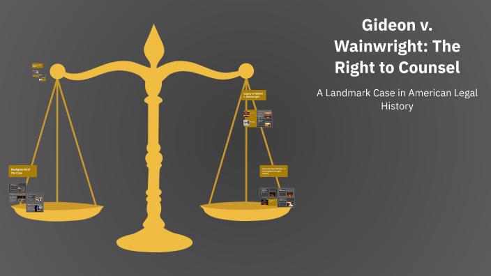 Gideon v. Wainwright: The Right to Counsel by Jocelyn Orozco on Prezi