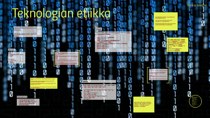 Teknologian etiikka by on Prezi