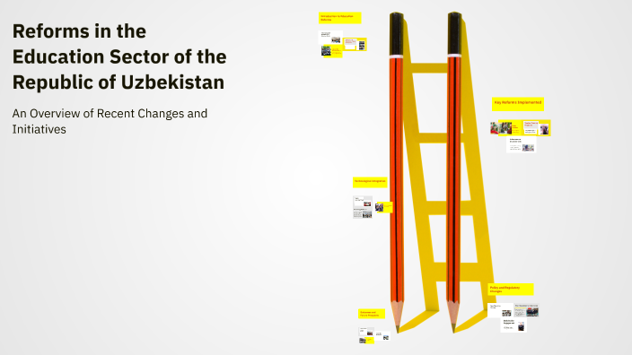 Reforms in the Education Sector of the Republic of Uzbekistan by ...