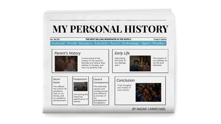 My Personal History by Naomi Carmichael on Prezi
