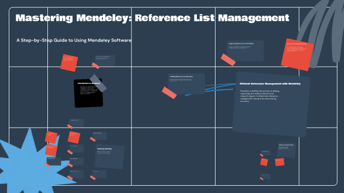 Mastering Mendeley: Reference List Management by Shankar Sehgal on Prezi