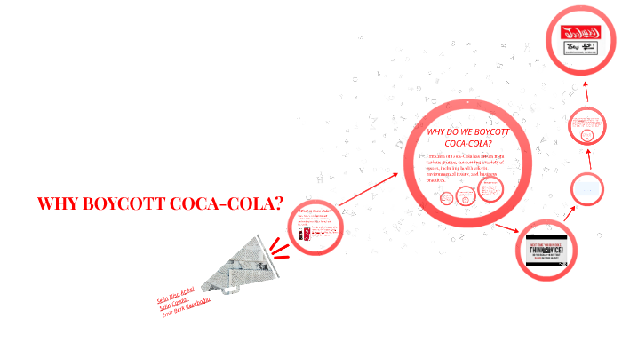 WHY BOYCOTT COCA-COLA? by selin acikel on Prezi