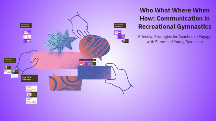 Who What Where When How: Communication in Recreational Gymnastics by ...