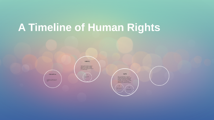 A Timeline of Human Rights by Jono Straka on Prezi