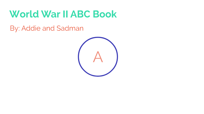 WWII ABC Book by Md Zahin on Prezi